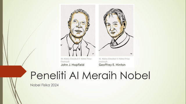 AI Raih Nobel Fisika 2024 – Bawa Kebaikan ke Manusia & Manusia ke Kebaikan